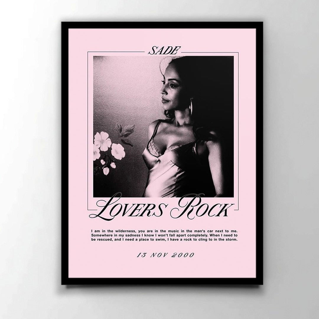 Sade - Lovers Rock – Records Posters